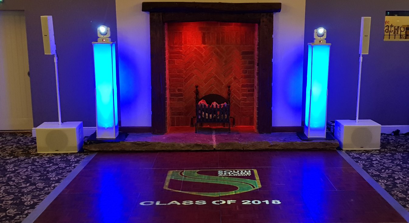 Projected Monograms, Animations & Projection Mapping.