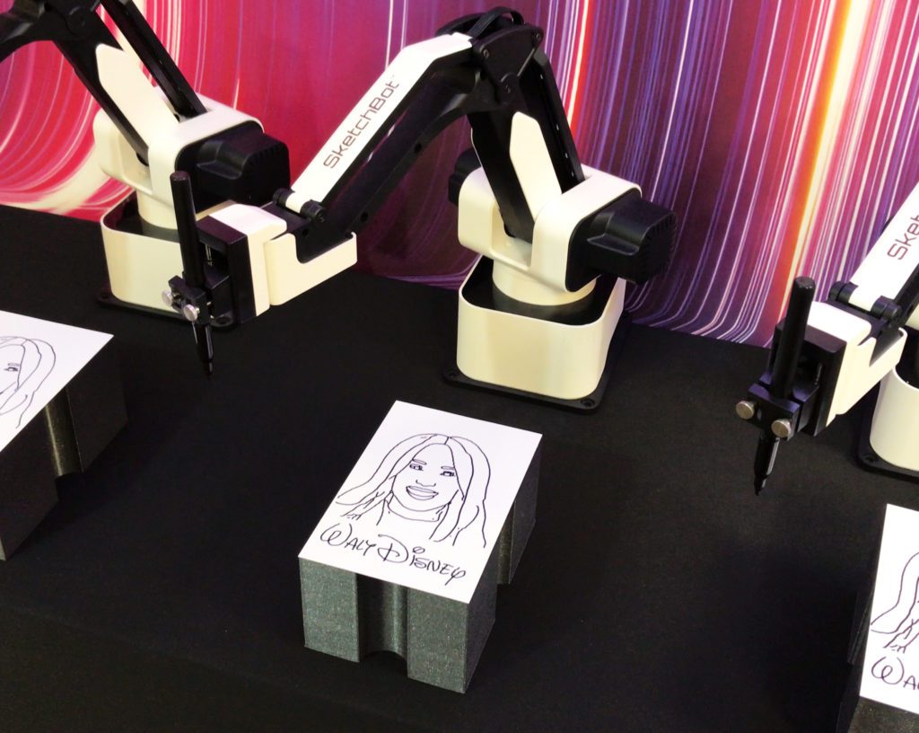 RoboSketch! – The AI Robotic Sketch Artist for Events!